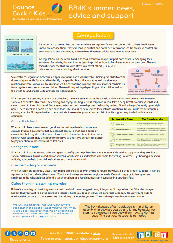 BB4K newsletters - PACT