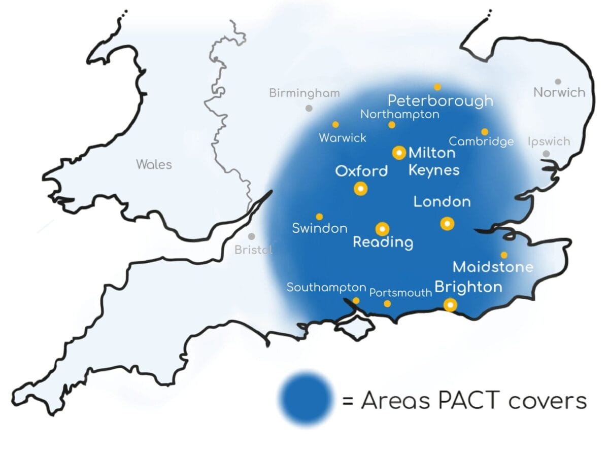 Our locations - PACT