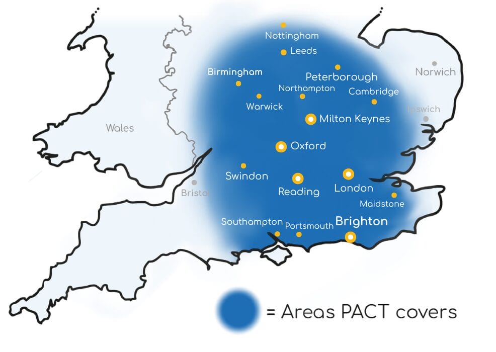Our locations - PACT
